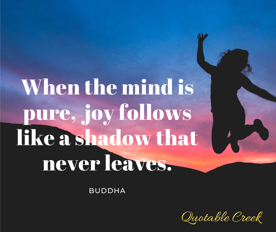 Joy shadow | QuotableCreek.com