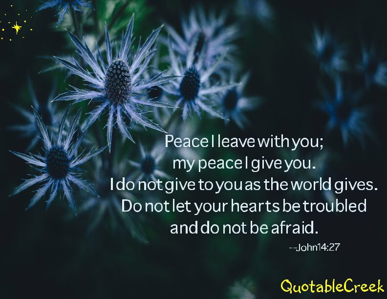 Active peace | QuotableCreek.com