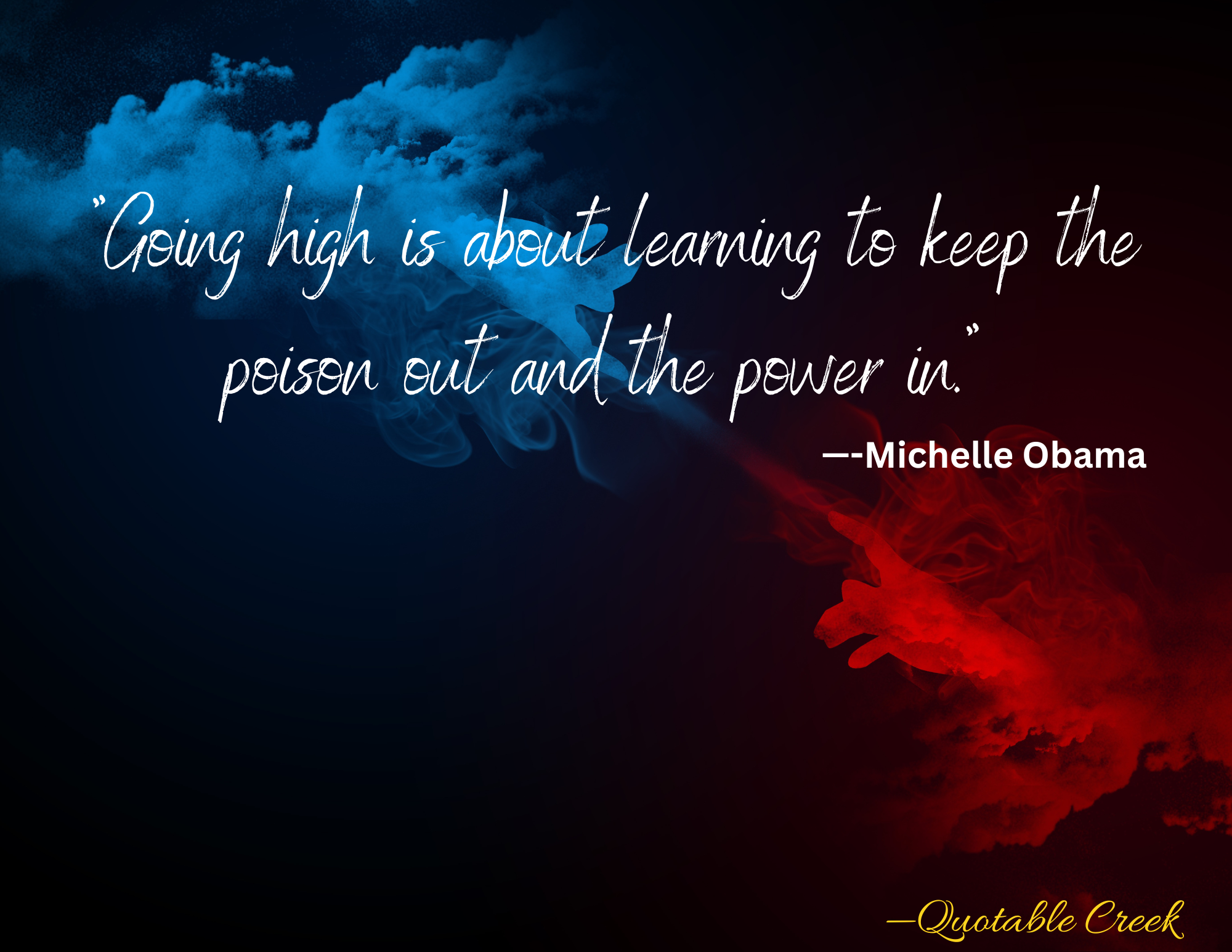 Going high | QuotableCreek.com